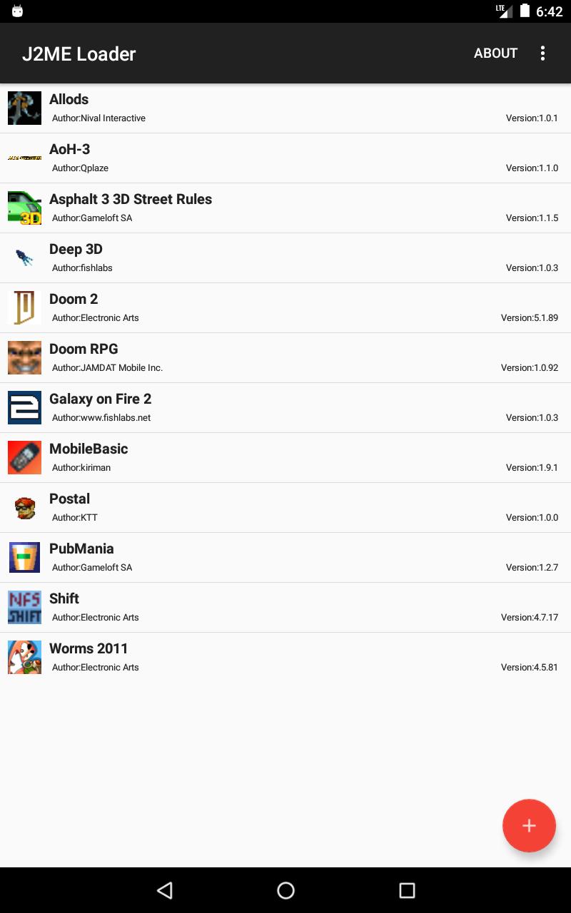 J2ME Loader - Mestore 앱